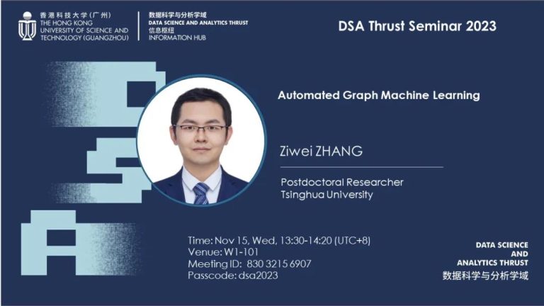 Automated Graph Machine Learning – Data Science and Analytics Thrust