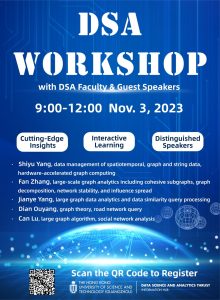 DSA Workshop with Guangzhou University – Data Science and Analytics Thrust