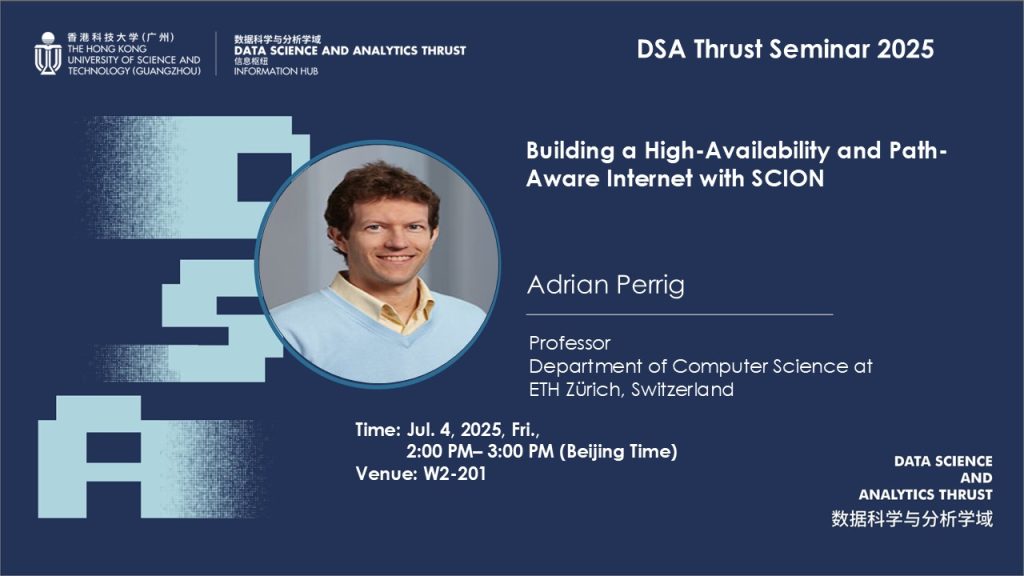 Building a High-Availability and Path-Aware Internet with SCION – Data ...